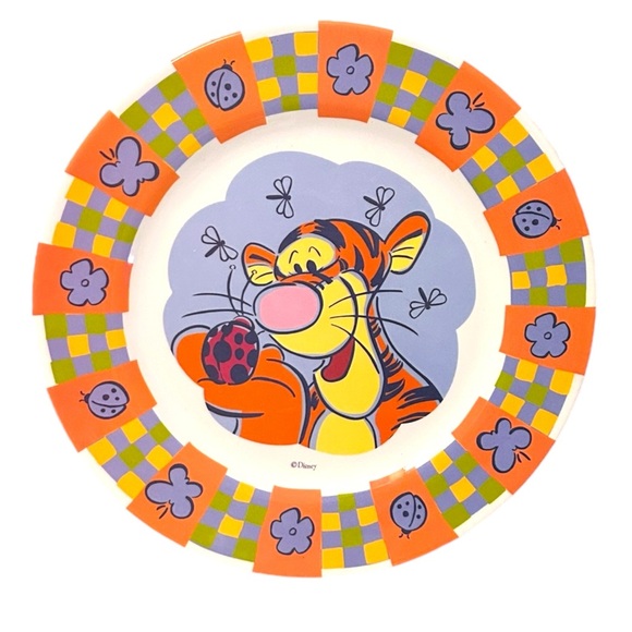 Disney | Dining | Disney Tigger 1 Dinner Plate Zak Designs Winnie The ...